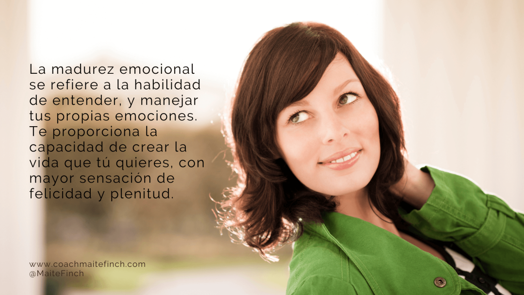 Sin madurez emocional no hay confianza - Coach Maite Finch